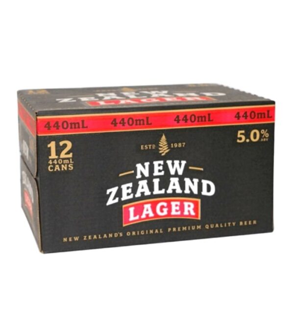 Buy NZ Lager Cans 12x440mL Nz | Pakuranga Liquor Spot