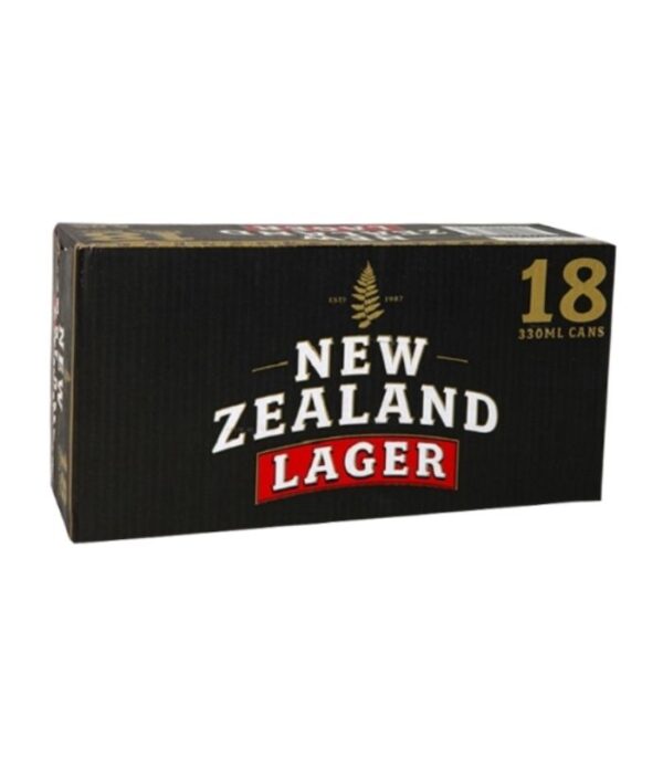 Buy NZ Lager Cans - 18x330mL Nz | Pakuranga Liquor Spot